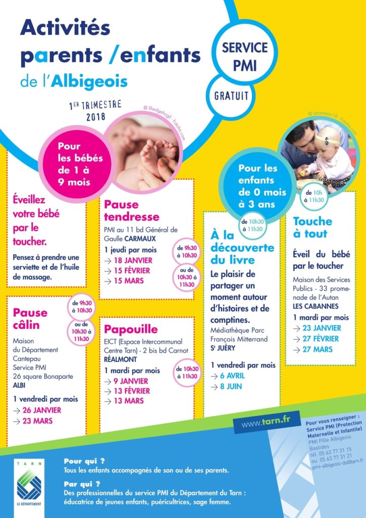 La PMI, Protection Maternelle et Infantile est un service gratuit