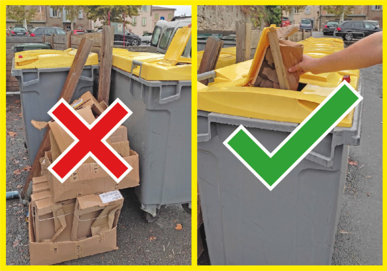 cartons pliés - Communauté de Communes Centre Tarn